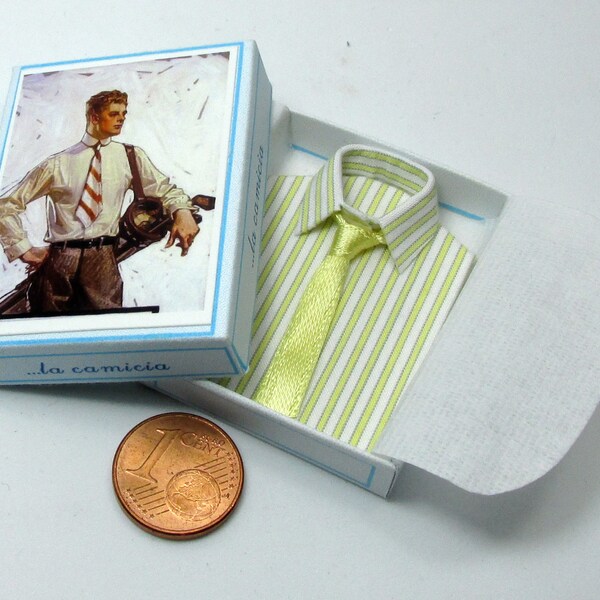 Folded Miniature Shirt - Etsy