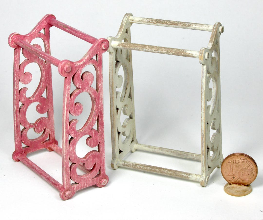Miniature Art Nouveau Style Rack ,1/12 Scale - Etsy