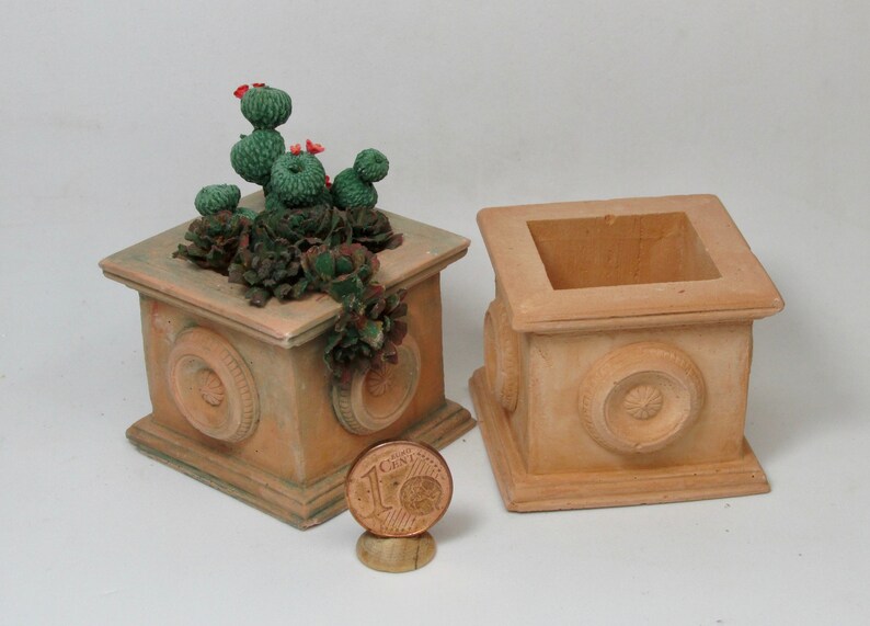 Miniature Clay Vases, Exclusive Model, Various Sizes, 1/12 Scale - Etsy