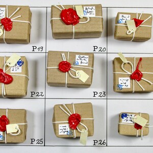 Miniature Christmas Packages, 1/12 Scale. - Etsy