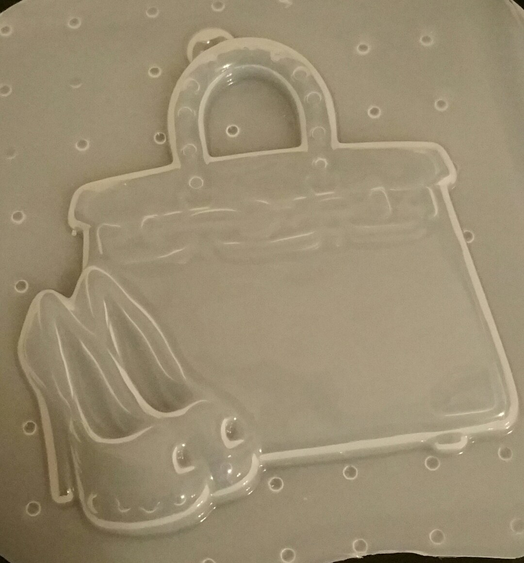 Purse W/ Heals Mold this is a Durable Flexible - Etsy