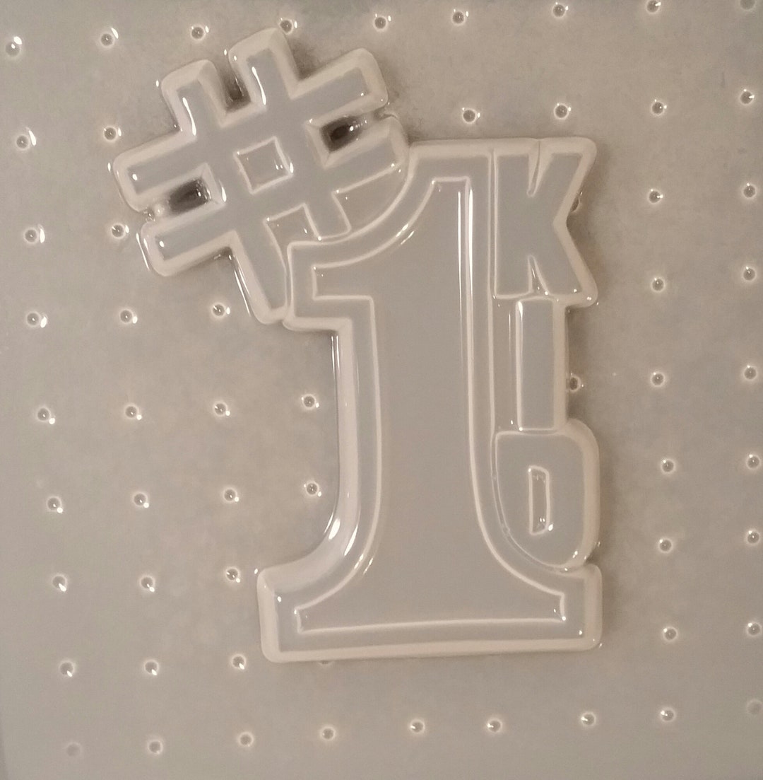 Number 1 Kid Mold this is a Durable Flexible - Etsy