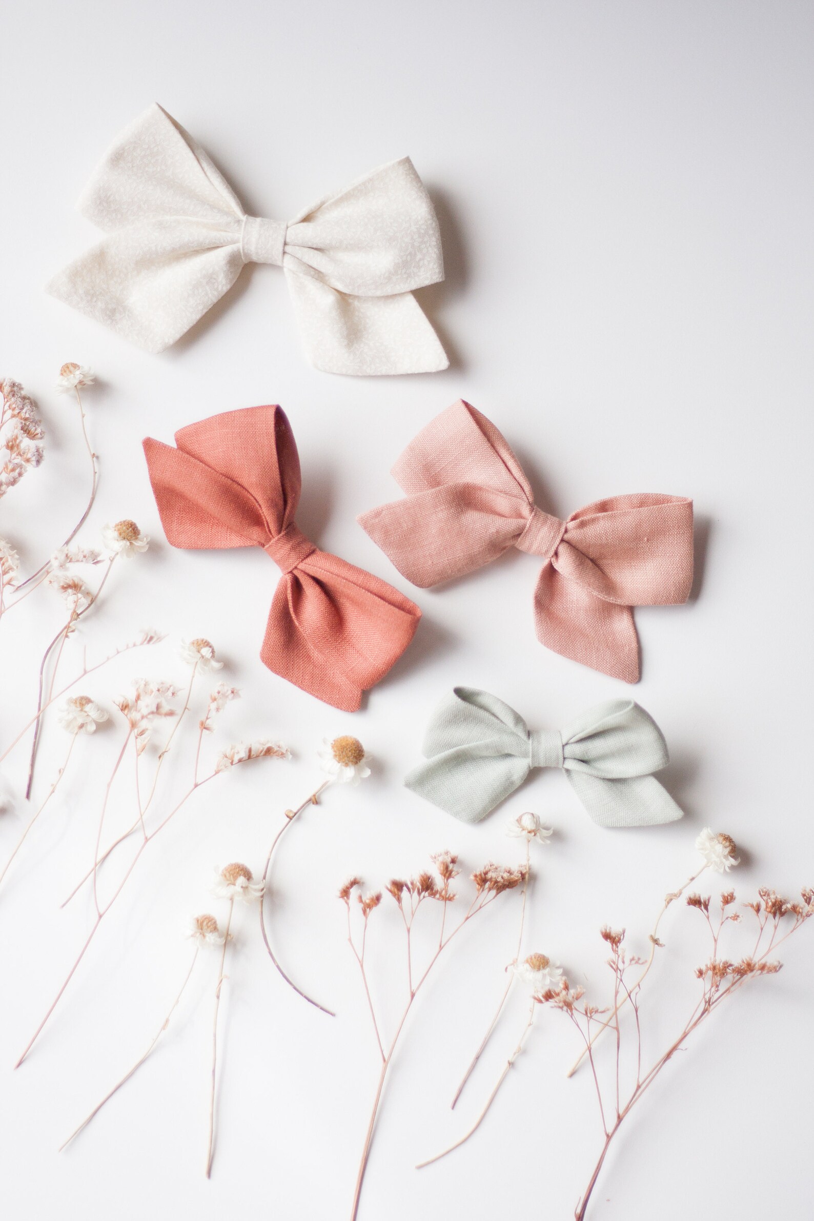 Bow Pattern 3 Sizes Download PDF Baby Bow Pattern Bow Sewing - Etsy