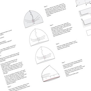 Baby Turban Pattern 6 Styles- Turban PDF Pattern, Turban Sewing Pattern ...