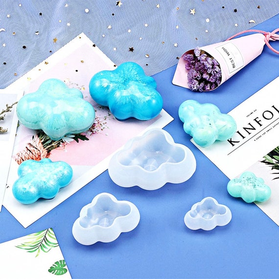 3D Cloud Mold Silicone Mold/cloud Mold /large Medium Small - Etsy