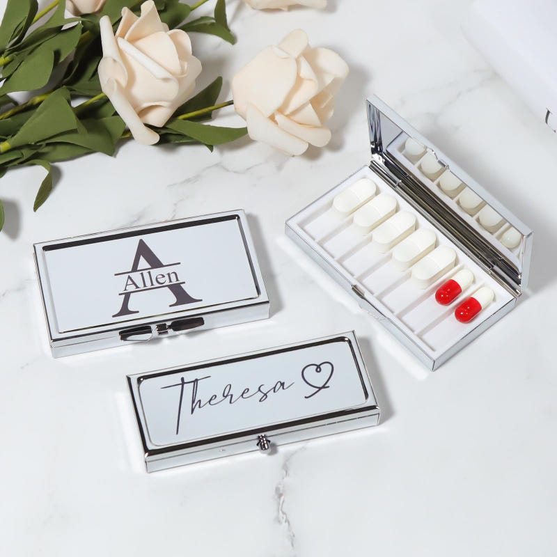 Custom Pill Box - Etsy