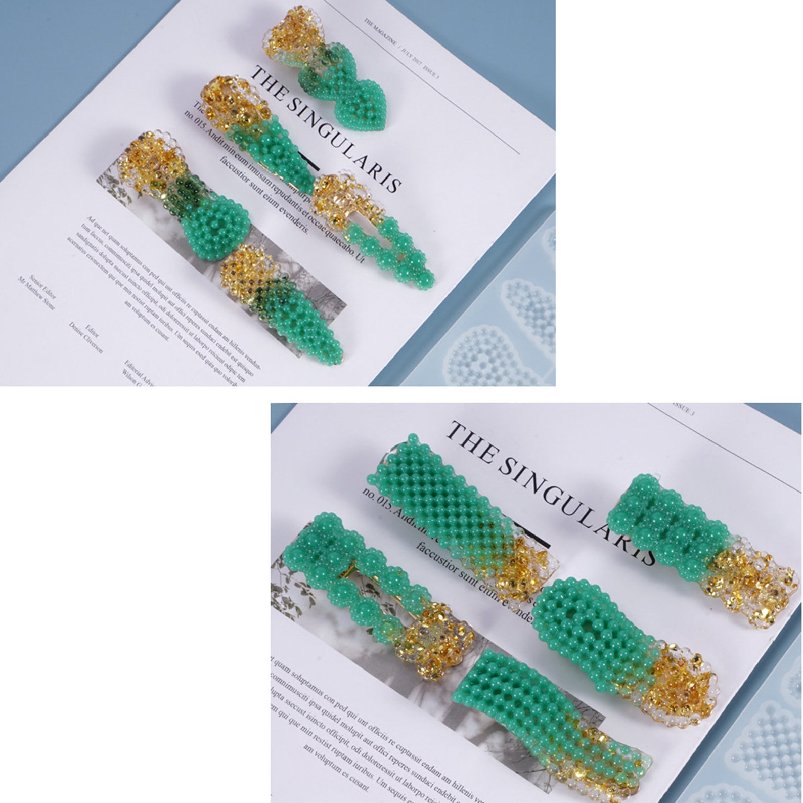 Clearancehair Clip Silicone Mold hair Clip Claw Mold-resin | Etsy