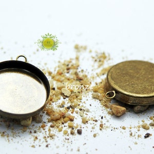 25mm Bezel Cup Pendant Tray Blanks-round Bezel Setting-25mm Bezel ...