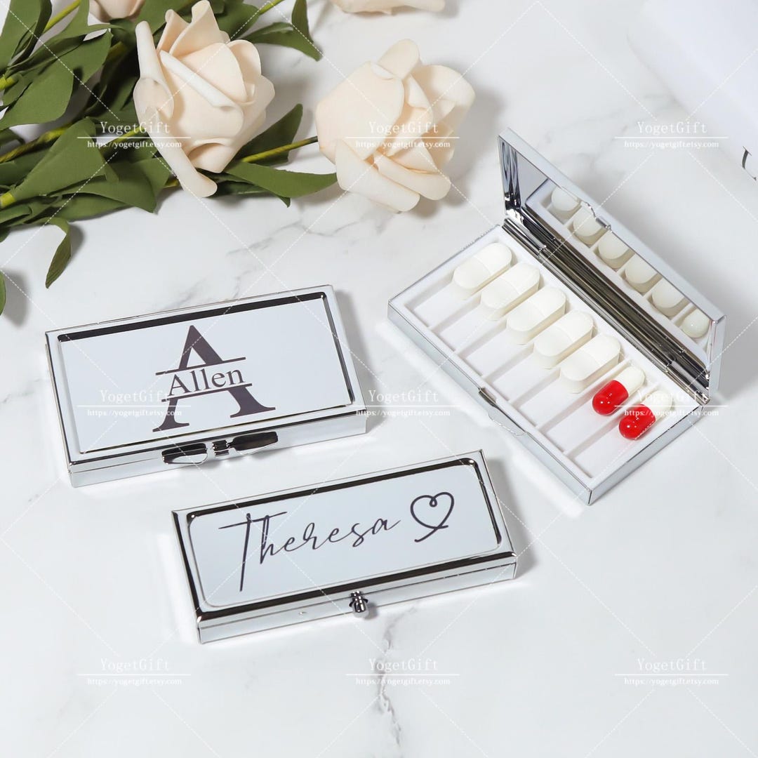 Personalized Pill Box, Various Styles of Pill Boxes, Pill Organizer ...