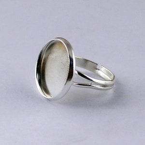 20pcs Adjustable Ring Blanks Ring Base Ring Setting Ring Bezel | Etsy