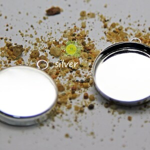 25mm Bezel Cup Pendant Tray Blanks-round Bezel Setting-25mm Bezel ...