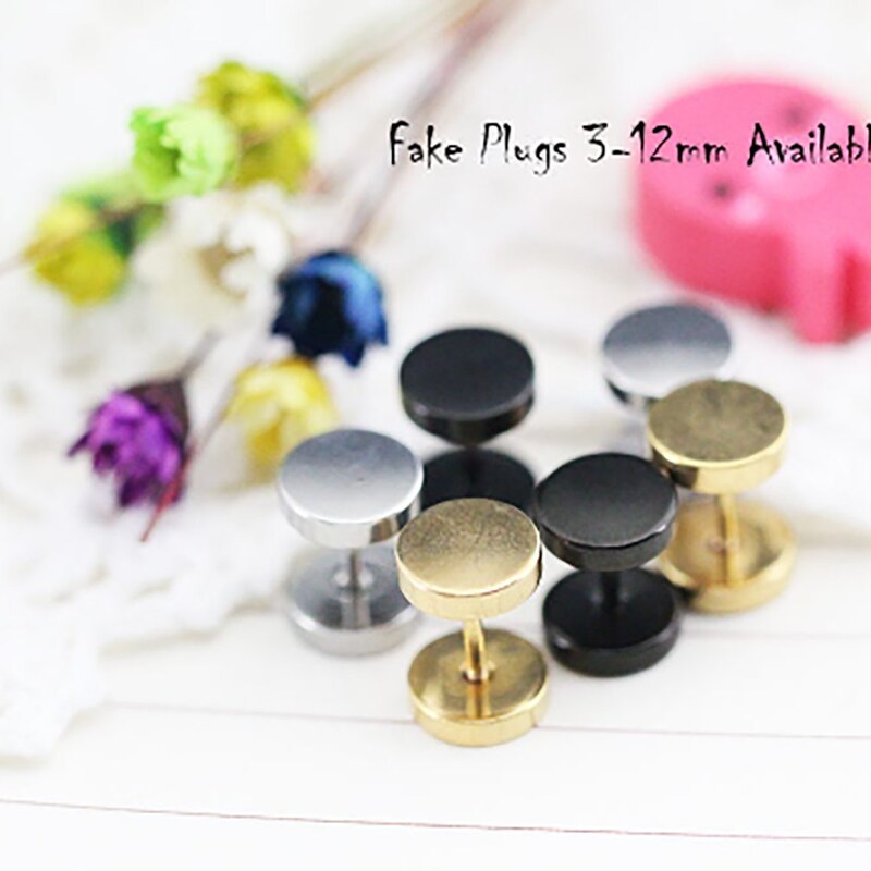 Fake Plugs - Etsy