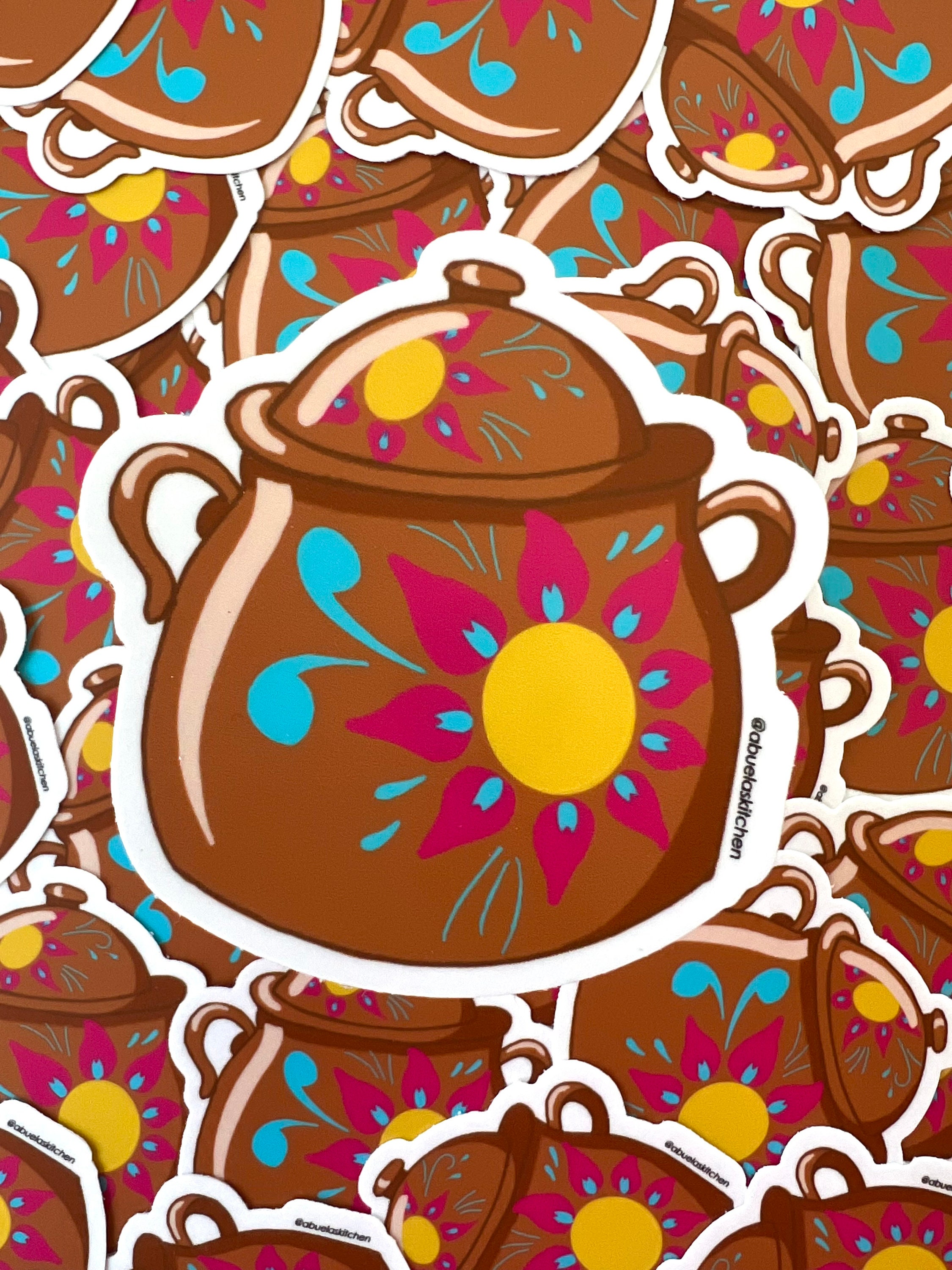 Olla Mexicana Sticker - Etsy