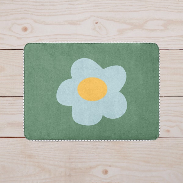 Daisy Bath Mat - Etsy