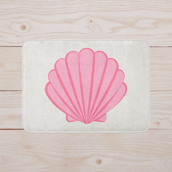 Bathroom Seashell Rug - Etsy