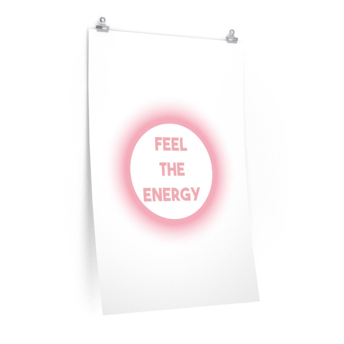 Feel the Energy Abstract Floral Artwork Poster Print on - Etsy