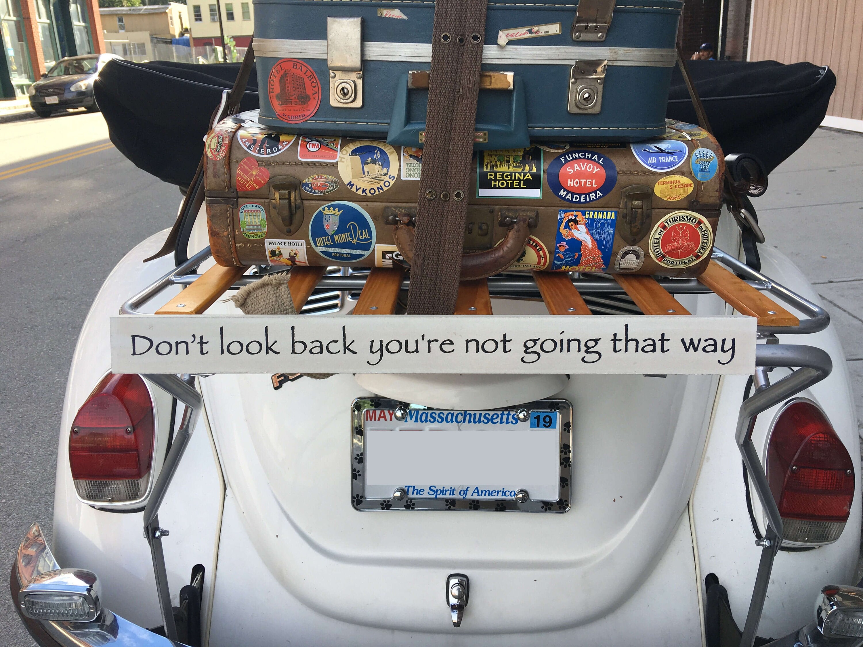 Collection of 24 Printable Vintage Travel Stickers for Steamer Trunk ...