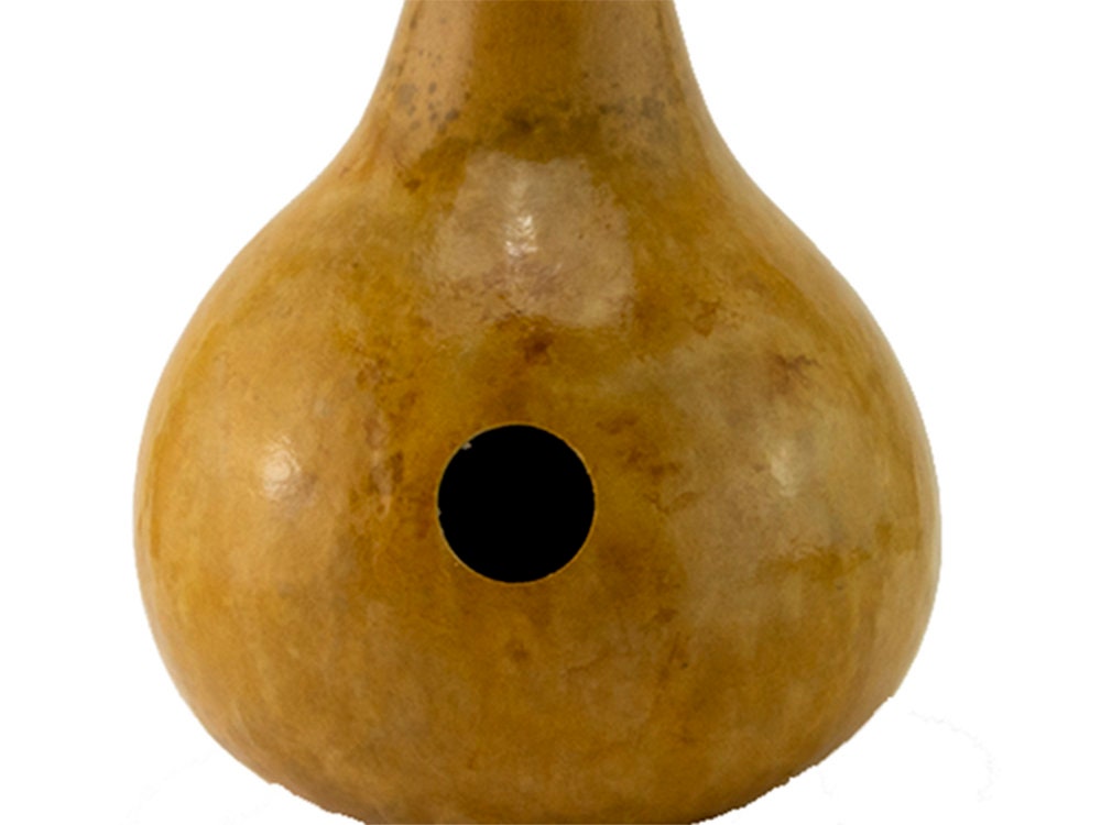 Natural Gourd Birdhouse – Handmade Rustic Birdhouse for Wrens – Outdoor ...
