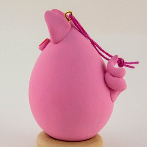 Pig Ornament Gourd Art Pink Pig Handmade - Etsy