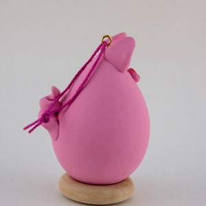 Pig Ornament Gourd Art Pink Pig Handmade - Etsy