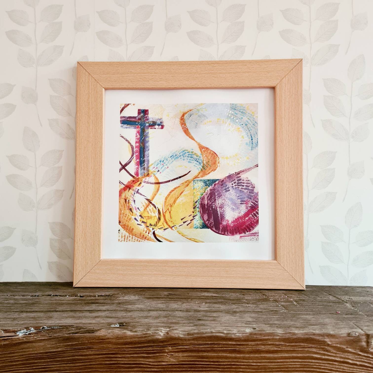 Holy Spirit Christian Art Print - Etsy