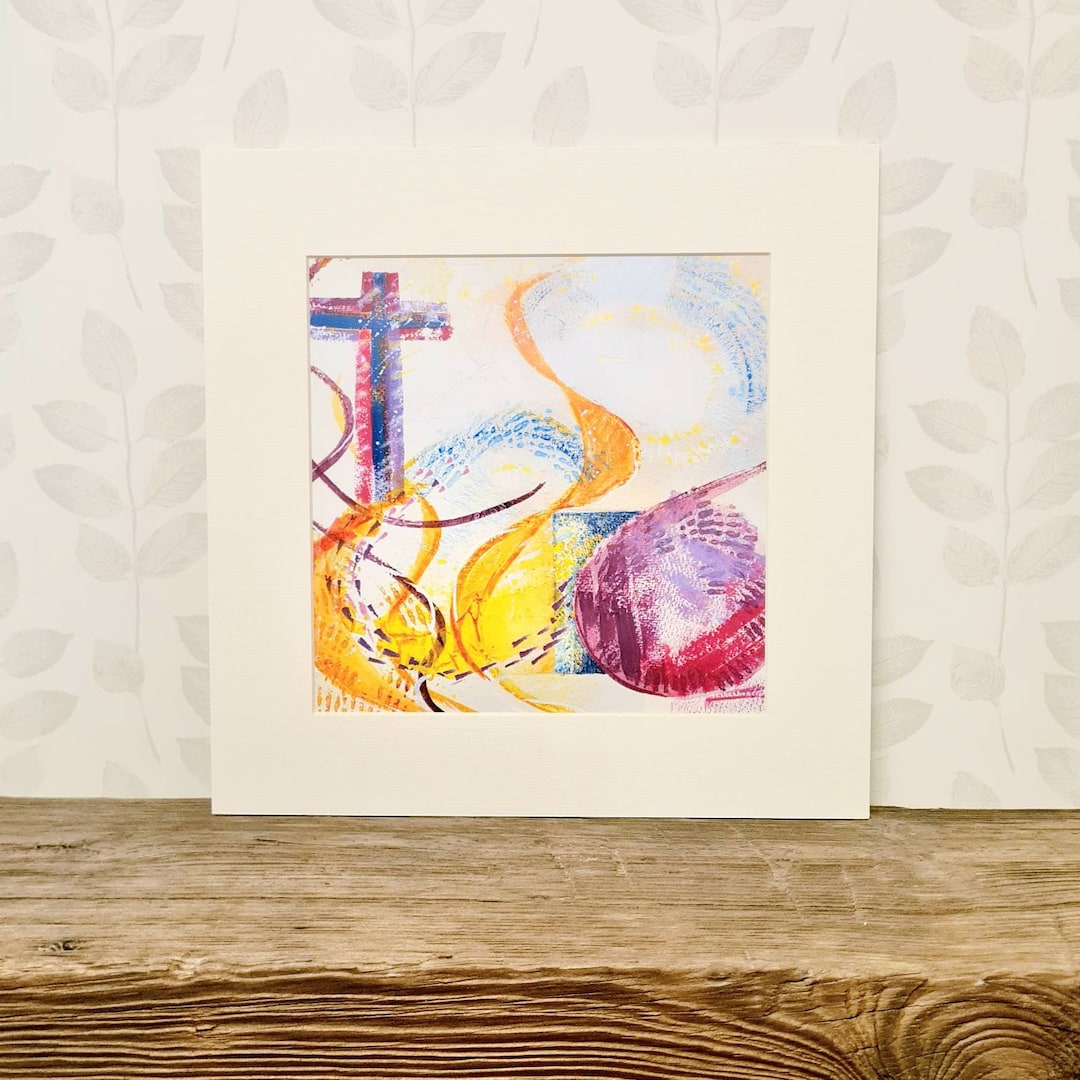Holy Spirit Christian Art Print - Etsy