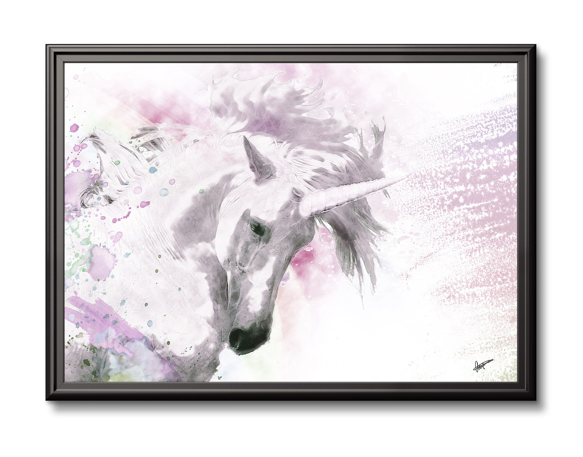 Unicorn Poster Original Design | Etsy