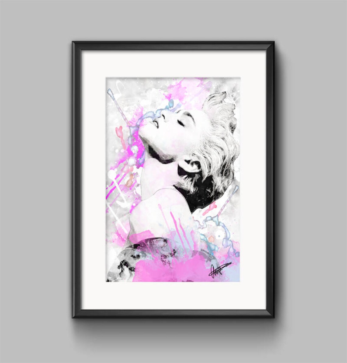 Madonna True Blue Poster Original Design | Etsy