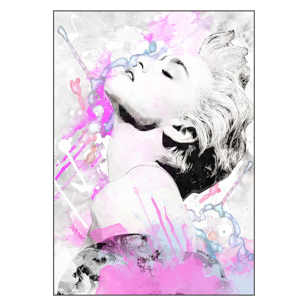 Madonna True Blue Poster Original Design | Etsy UK