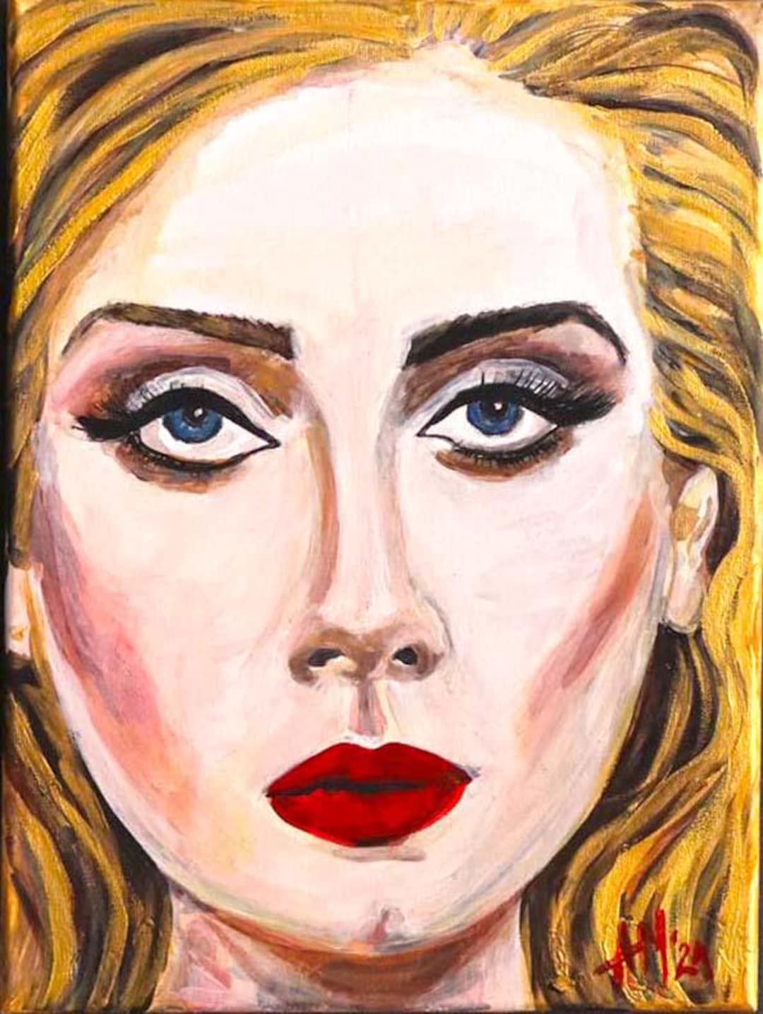 Adele Painting & Portrait, Painting, Portrait, Legend, Adele Star ...
