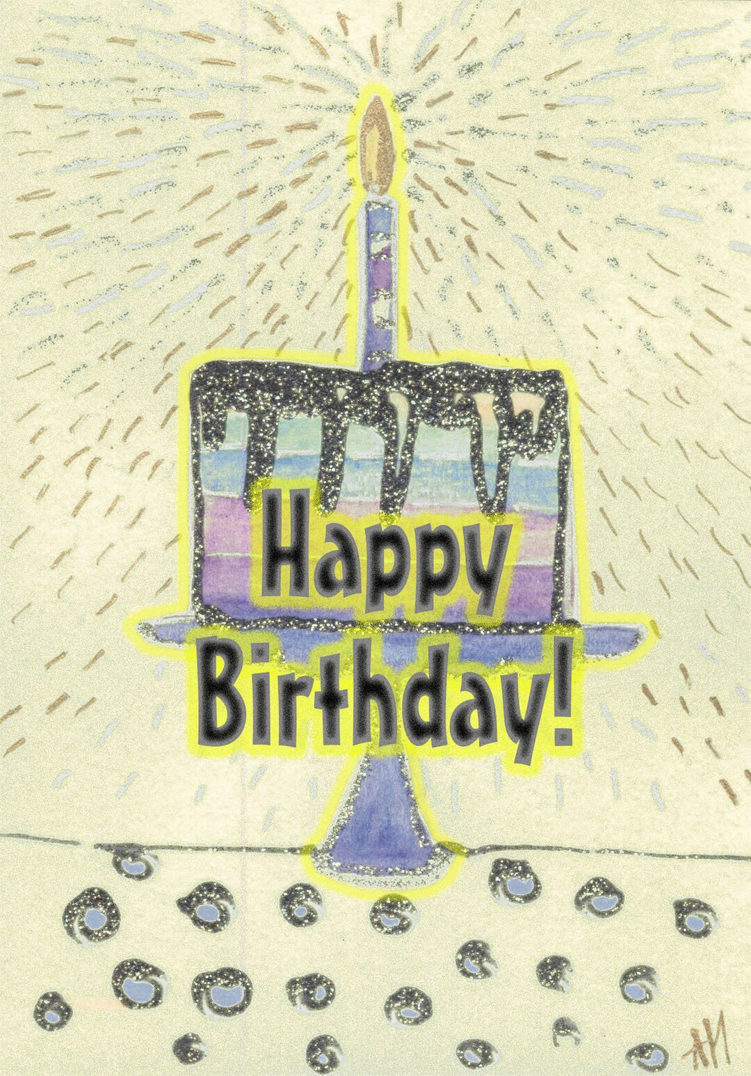 Animated Birthday Card: Web GIF Greeting Card - Etsy