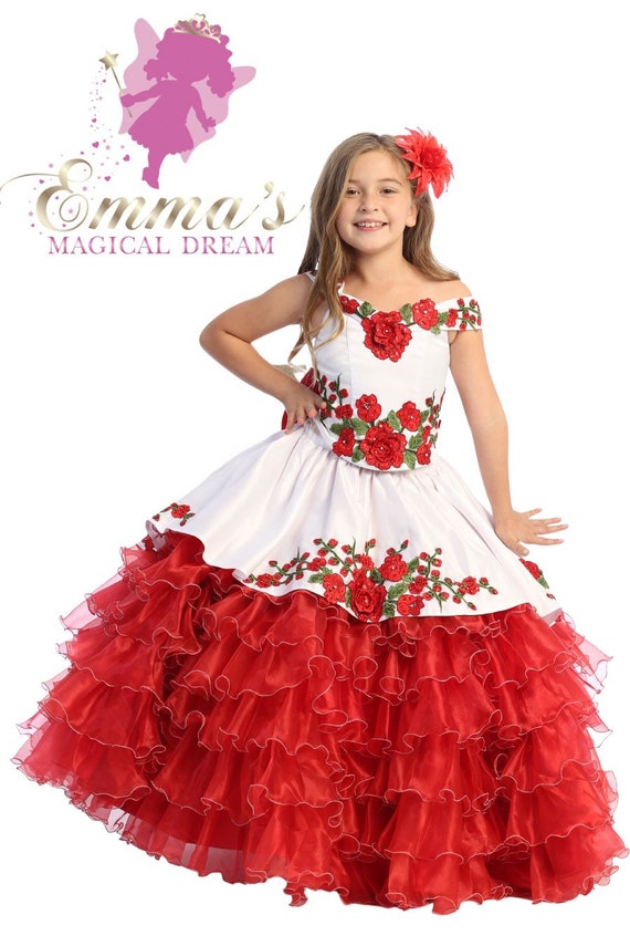 Charro Girl Dress / Charro Girl / Charro Dress / Traditional - Etsy