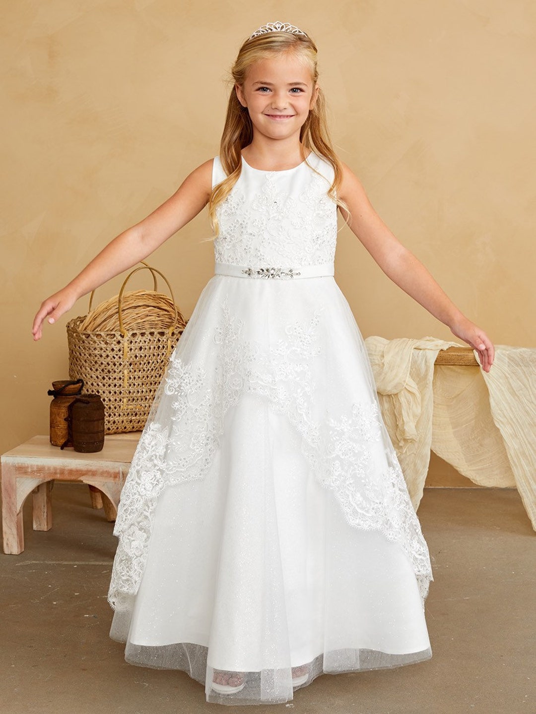 Holy Communion Dress / Communion Dress / Christening Dress - Etsy