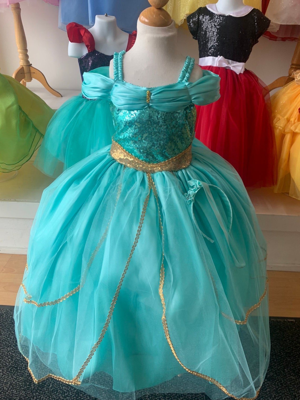 Princess Jasmine Dress | Etsy