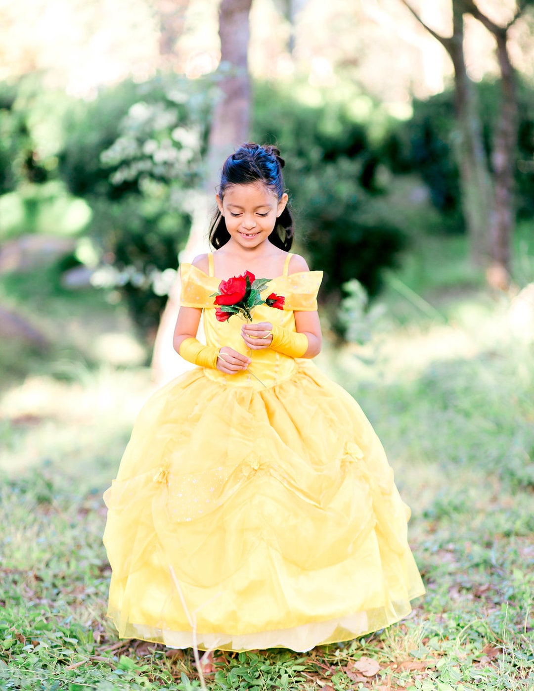 Belle Inspired Dress, Belle Dress , Beauty and the Beast, Belle Party ...