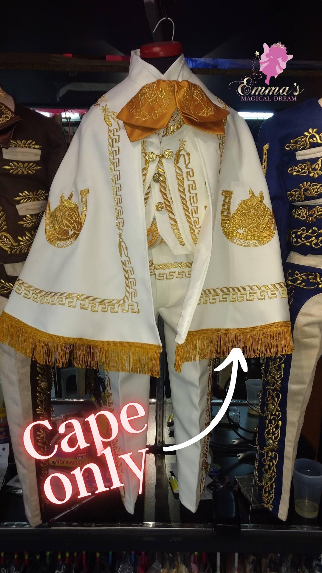 Charro Cape / Bautizo Charro / Capa De Charro Bautizo / Christening ...
