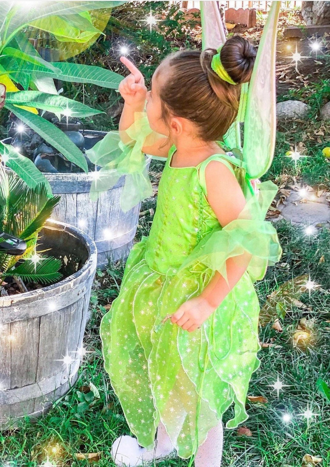Tinkerbell Dress / Tinkerbell / Green Fairy Dress / Fairy Dress / Fairy ...