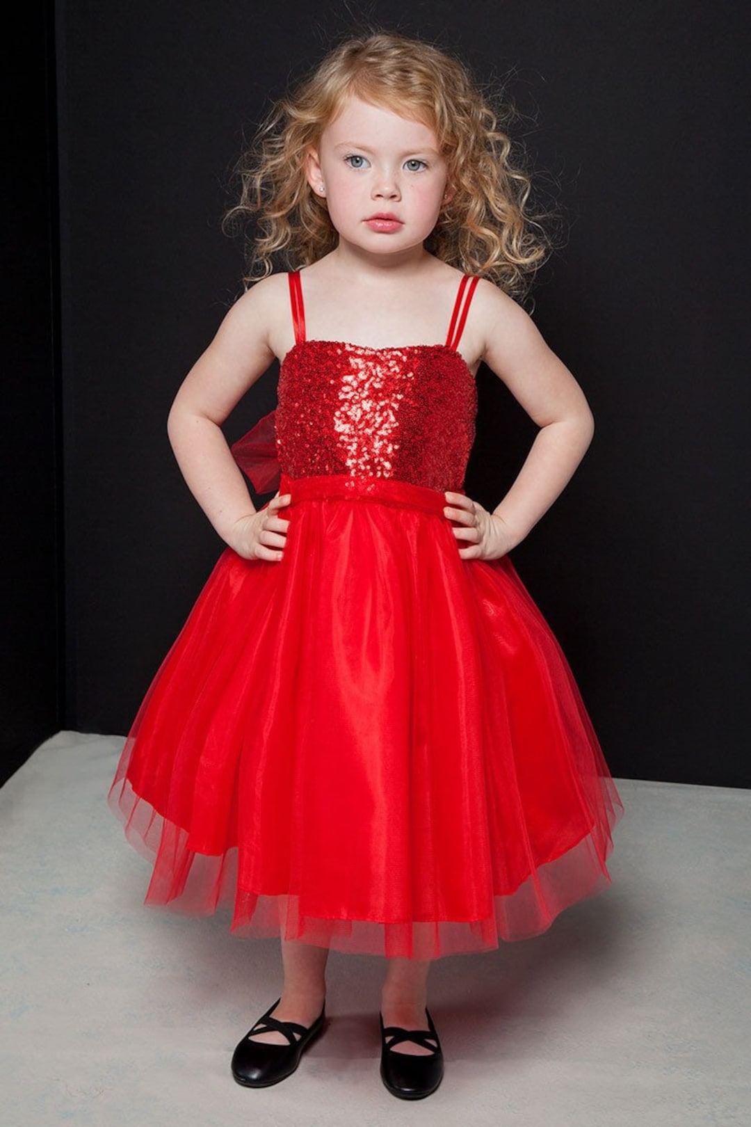 Sequin Top/ Flower Girl / Classic Dress / Holiday Dress / Flower Girl ...