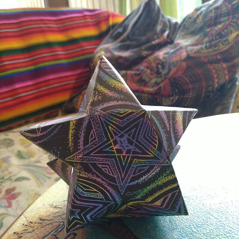 Star Boxes 10 Printable Templates Digital Download Colorful - Etsy