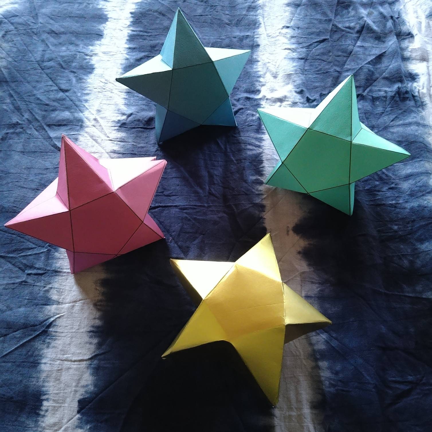 Paper Star Box, Template and Instructions, Digital Download, Small Gift ...