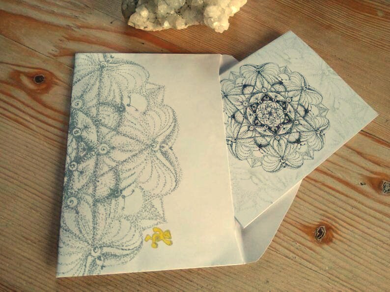 Printable King Flower Mandala, Coloring Card, Blessings for a Queen ...