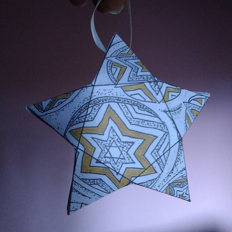 Star Boxes 10 Printable Templates Digital Download Colorful - Etsy