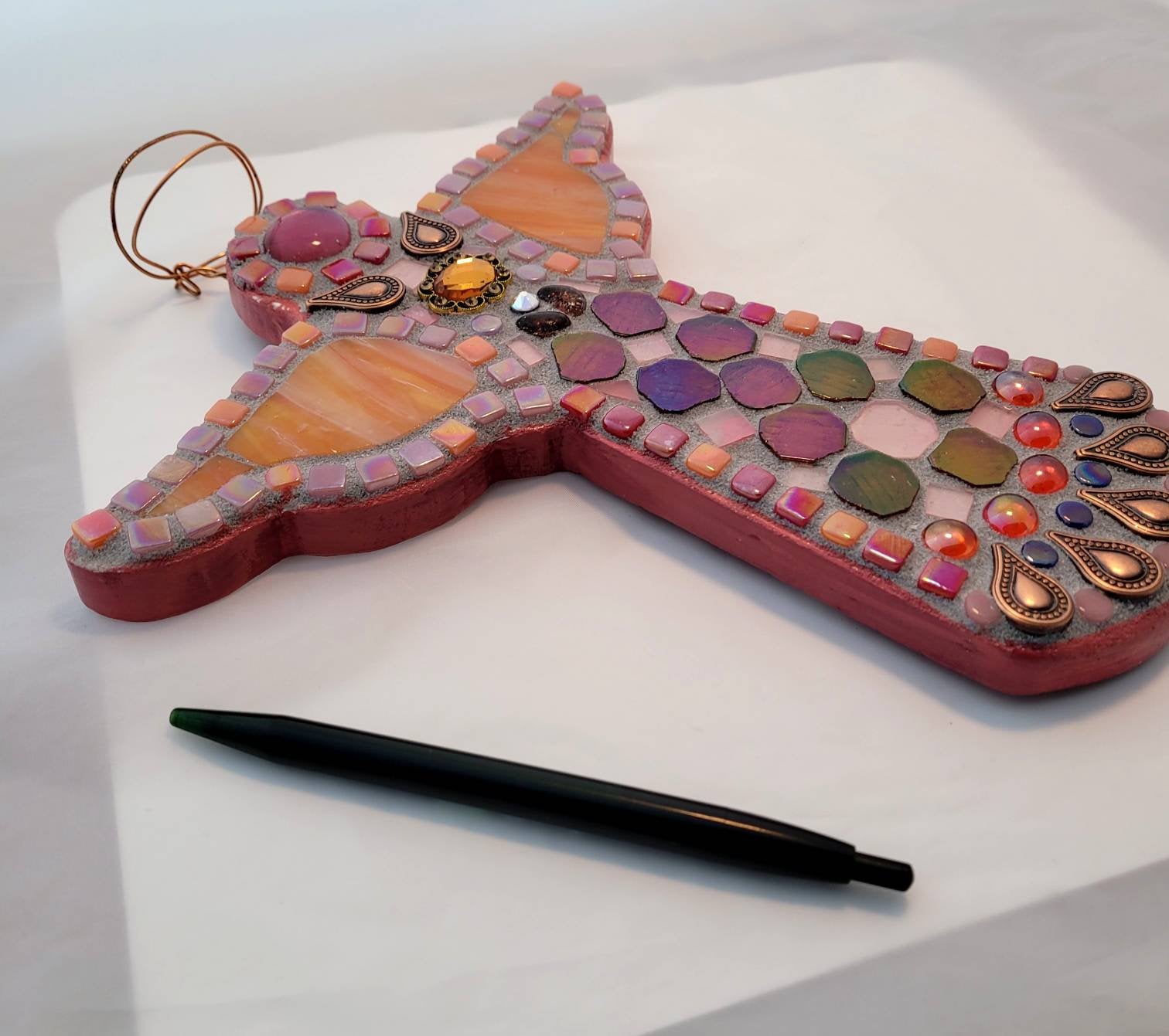 CUSTOM Mosaic Angel Stained Glass Mosaic Religious Gift | Etsy