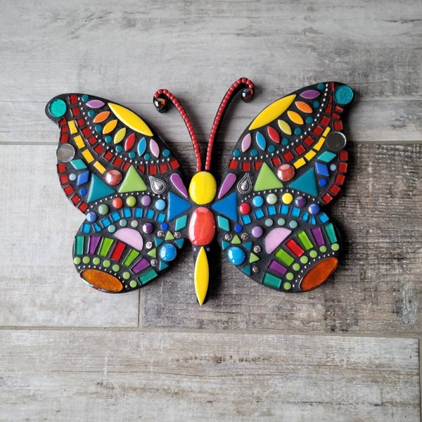 Butterfly Mosaic - Etsy