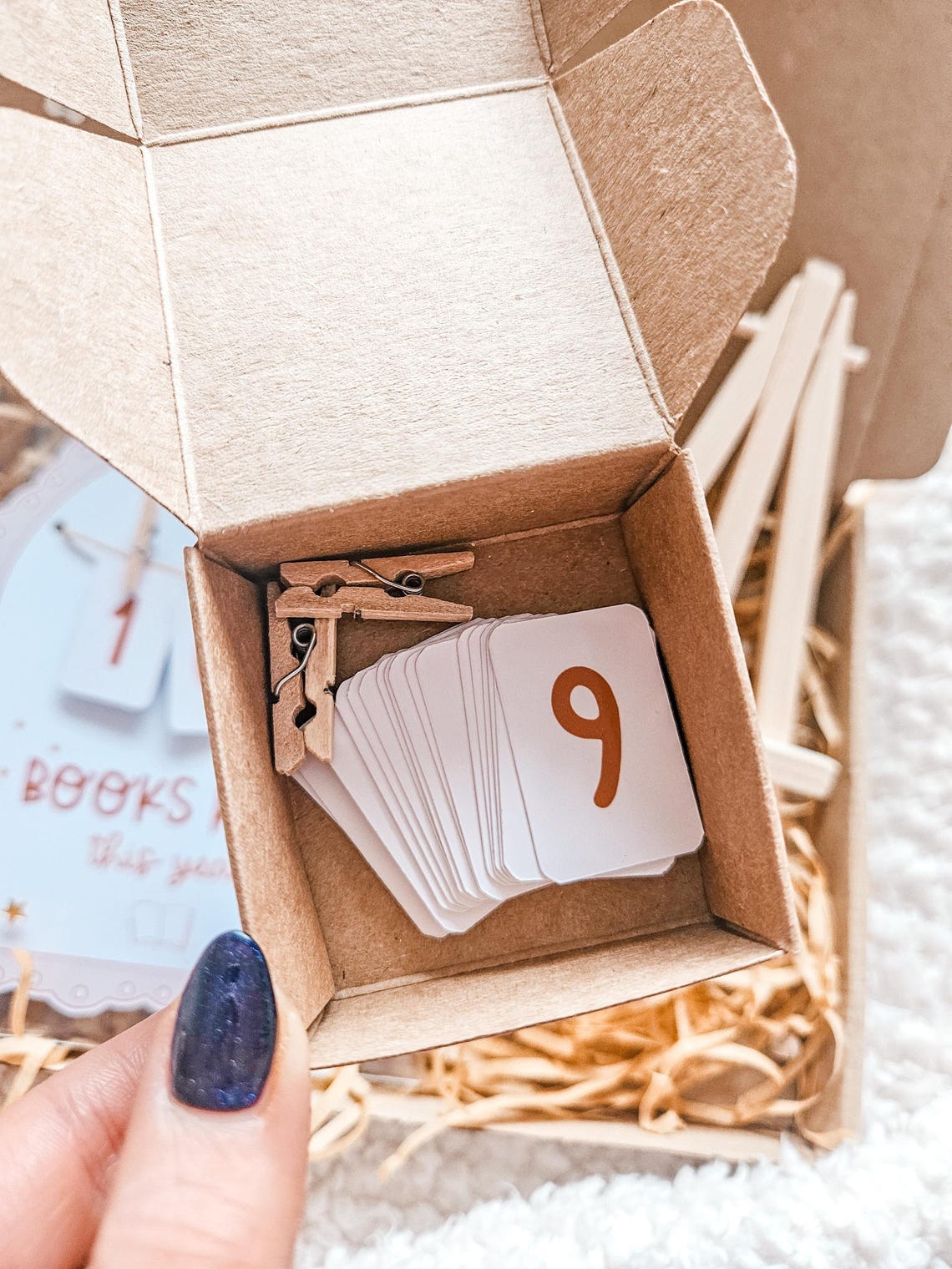 Cosy Book Counter - Bookshelf Reading Tracker - Etsy