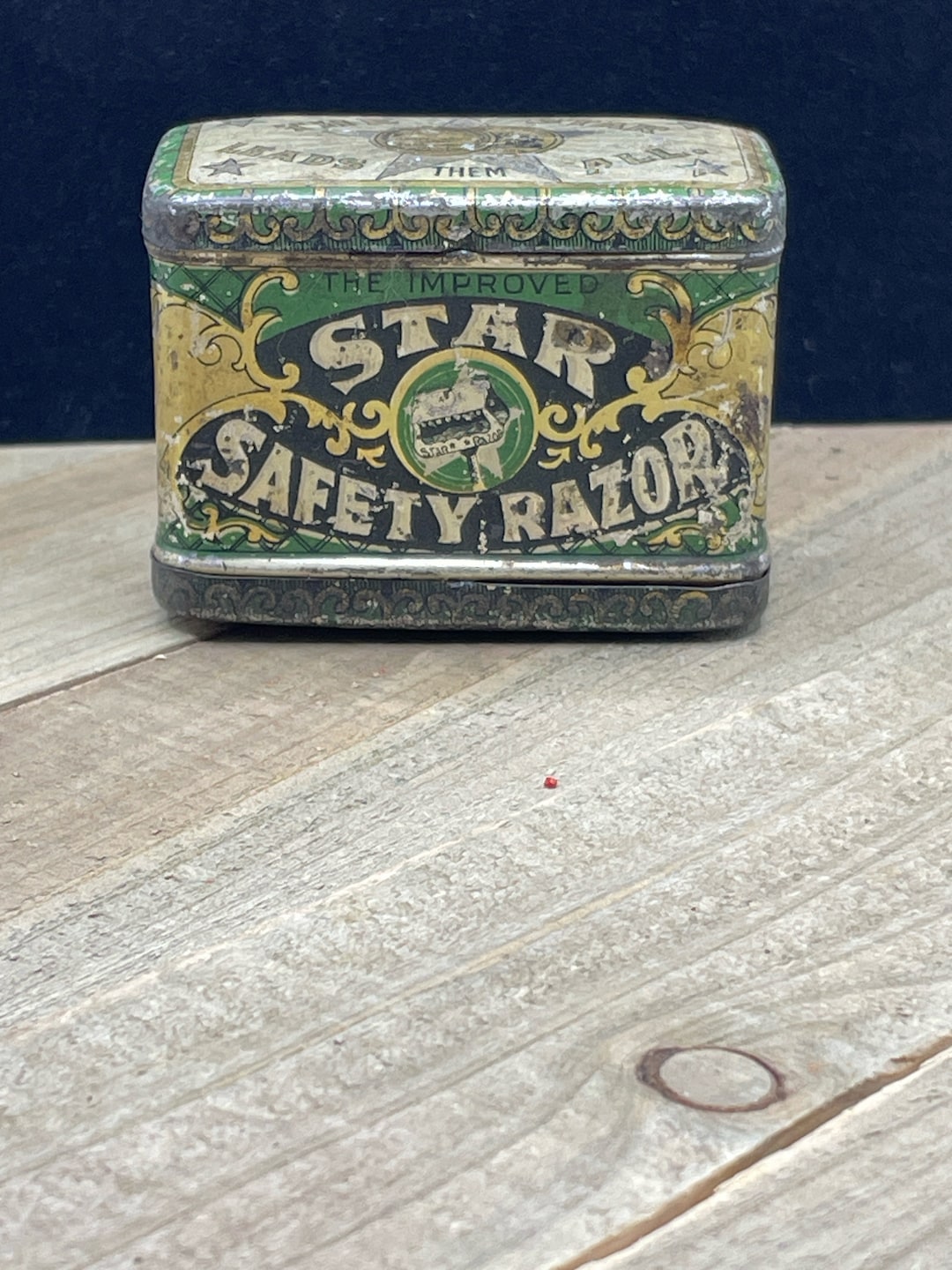 STAR Safety Razor Tin, Kampfe Bros-new York - Etsy