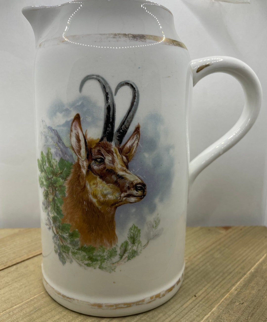Mountain Goat Water Pitcher - Etsy