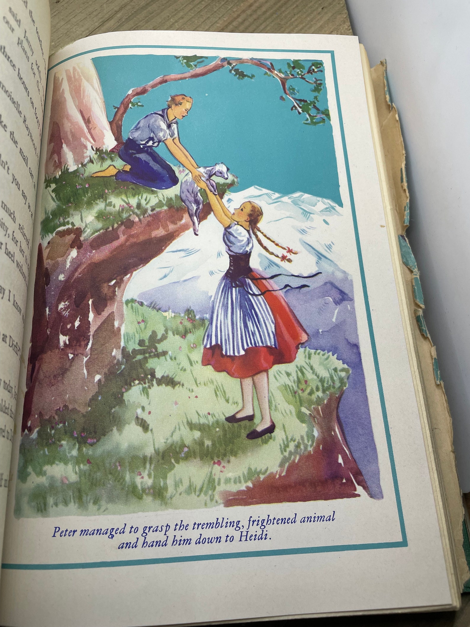 Heidi Grows Up, Charles Tritten, Johanna Spyri’s Translator, Grosset ...