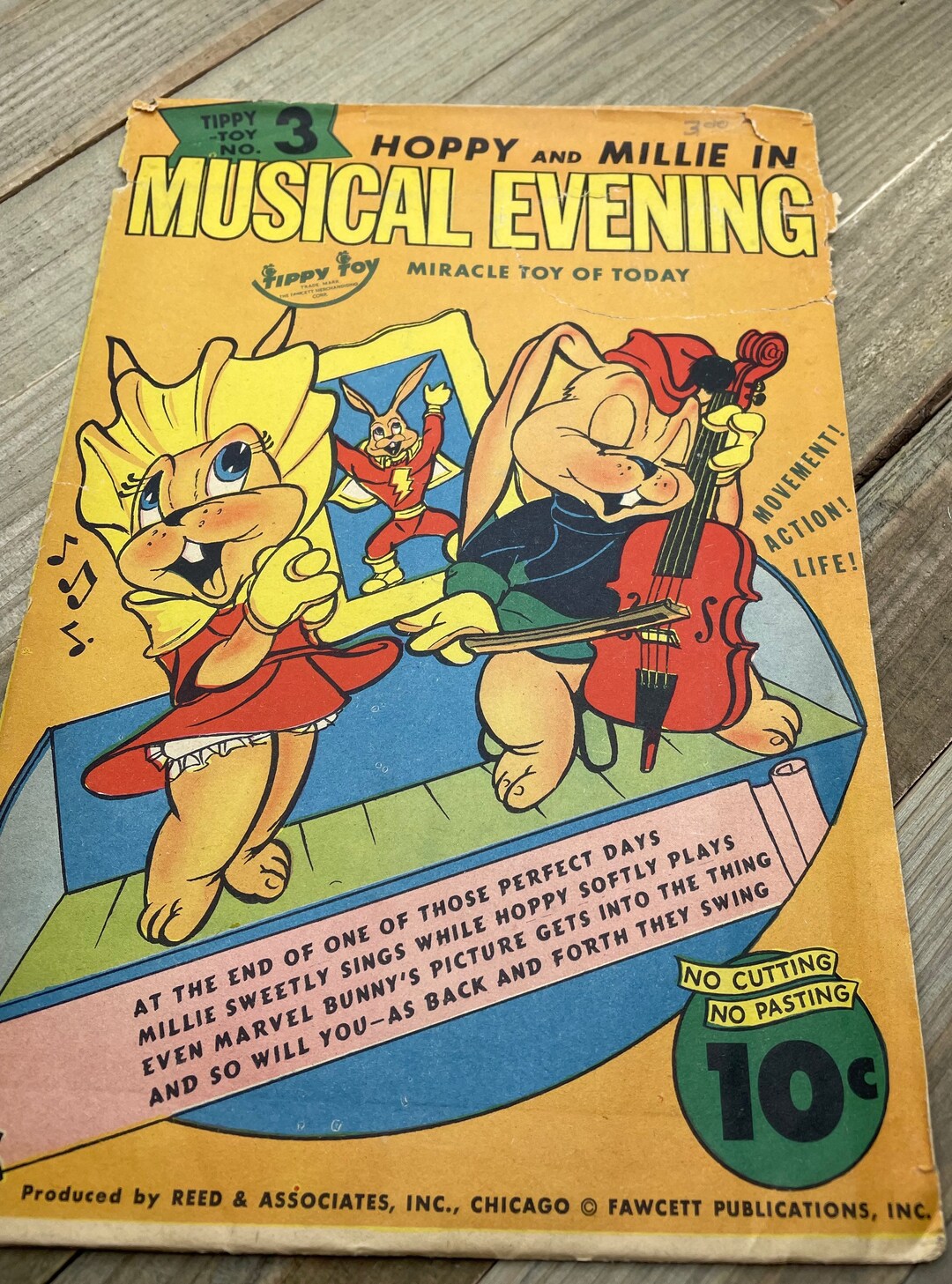 Tippy-toy No. 3 Action Comic Musical Evening - Etsy