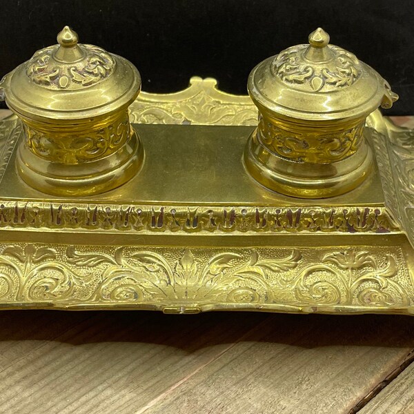 Double Inkwell - Etsy